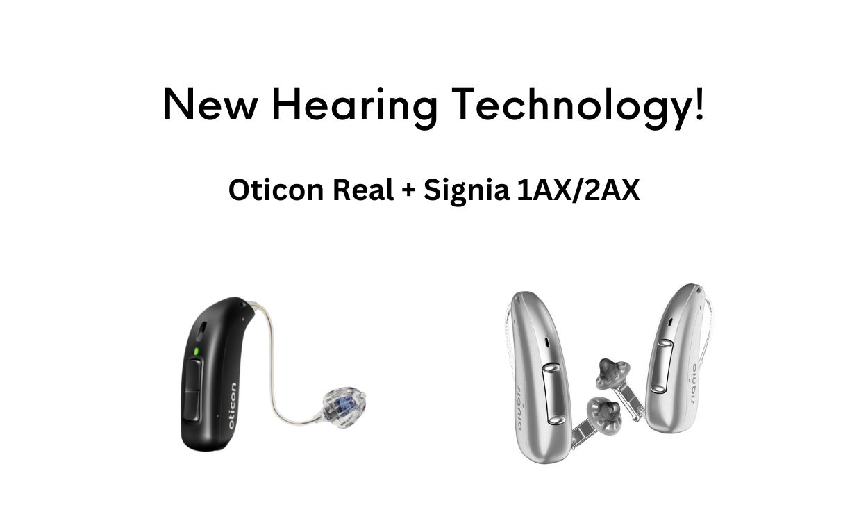 New technologies Oticon Real + Signia 1AX/2AX